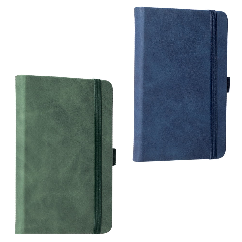 2 Pack Lined Journal Notebook, Hardcover Pu Leather Notebook , A6 ...