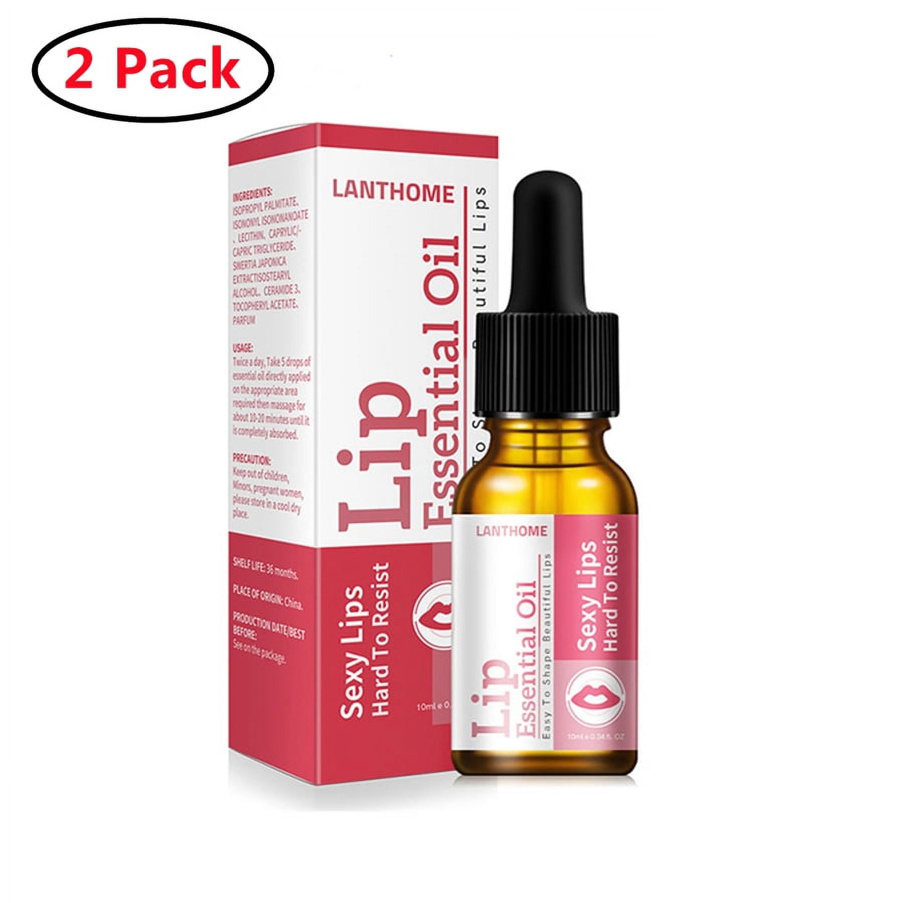 2 Pack Lip Balm, Ultra-Hydrating Clear Lip Balm, Infused with Jojoba ...