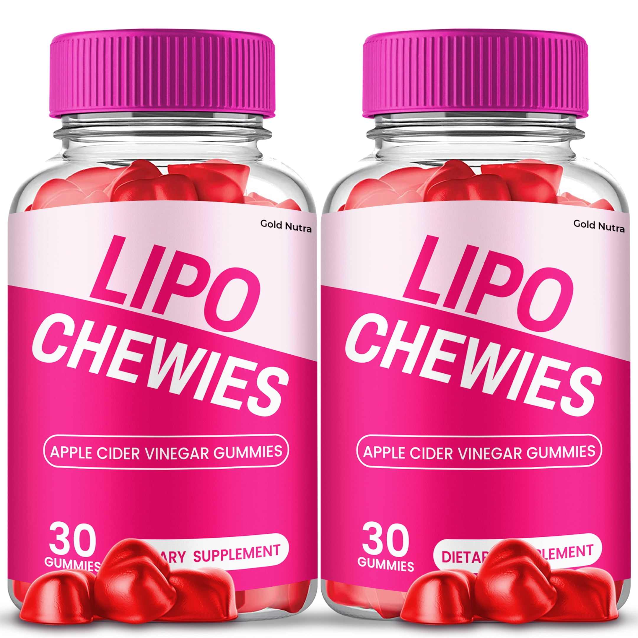 (2 Pack) Lipo Chewies, LipoChewies Keto + ACV Gummies Supplement for ...
