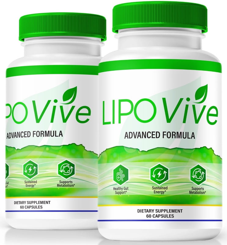 (2 Pack) LipoVive Capsules - Lipo Vive to Support Active Lifestyle and ...