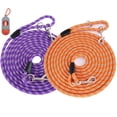 (2 Pack) Long Dog Leash for Dog Training 15FT/30FT/50FT, Dog Rope ...