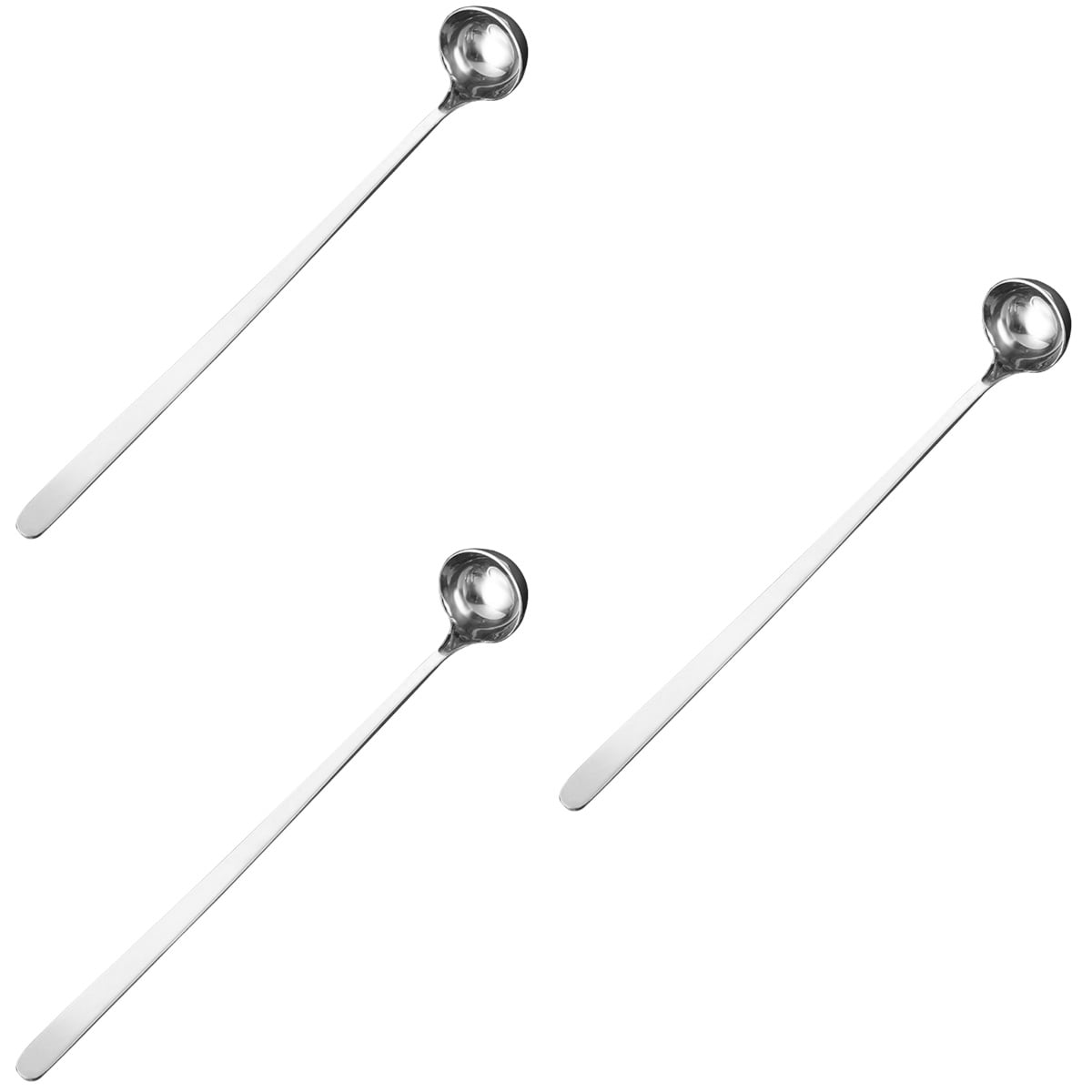 2 Pack Long Mixing Spoon Soup Spoons Wok Utensils Canning Ladle Large ...