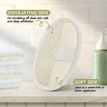 Daylee Naturals Exfoliating Loofah Pad 2 Pack - Walmart.com
