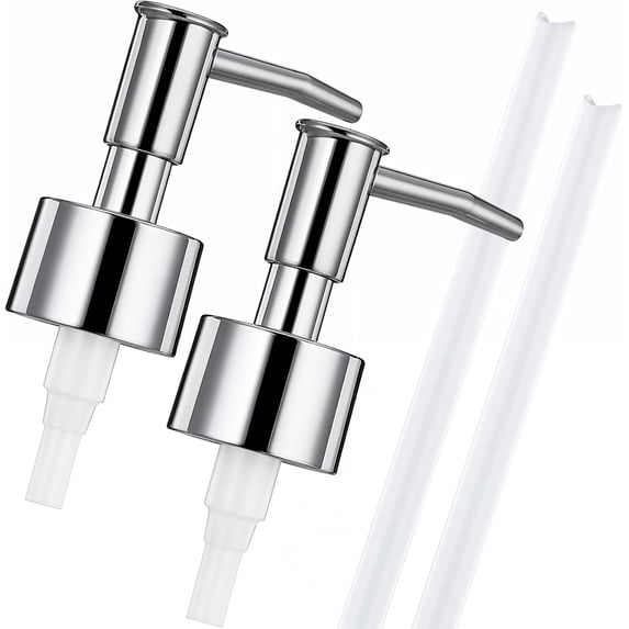 2 Pack Lotion Soap Dispenser Pump Replacement Soap Pump Dispenser Head ...