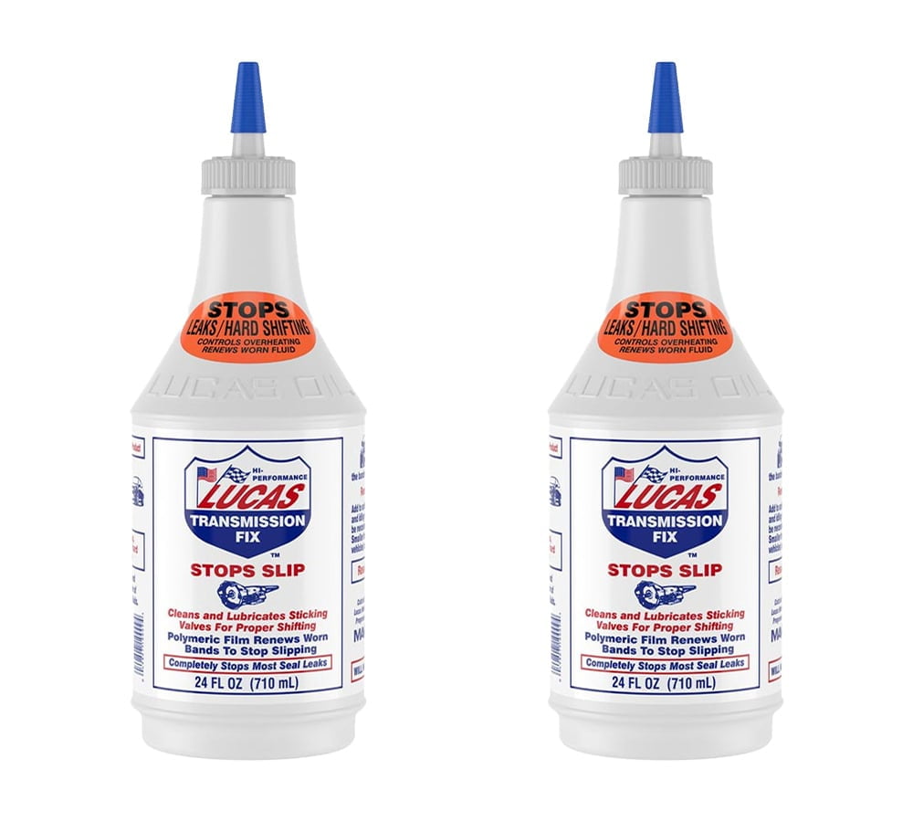 (2 Pack) Lucas Oil 10009 Transmission Fix - 24 Ounce - Walmart.com