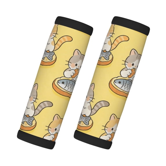 2 Pack Luggage Handle Covers And Grips Dimensions: 5.5 X 4.7 Inches ...