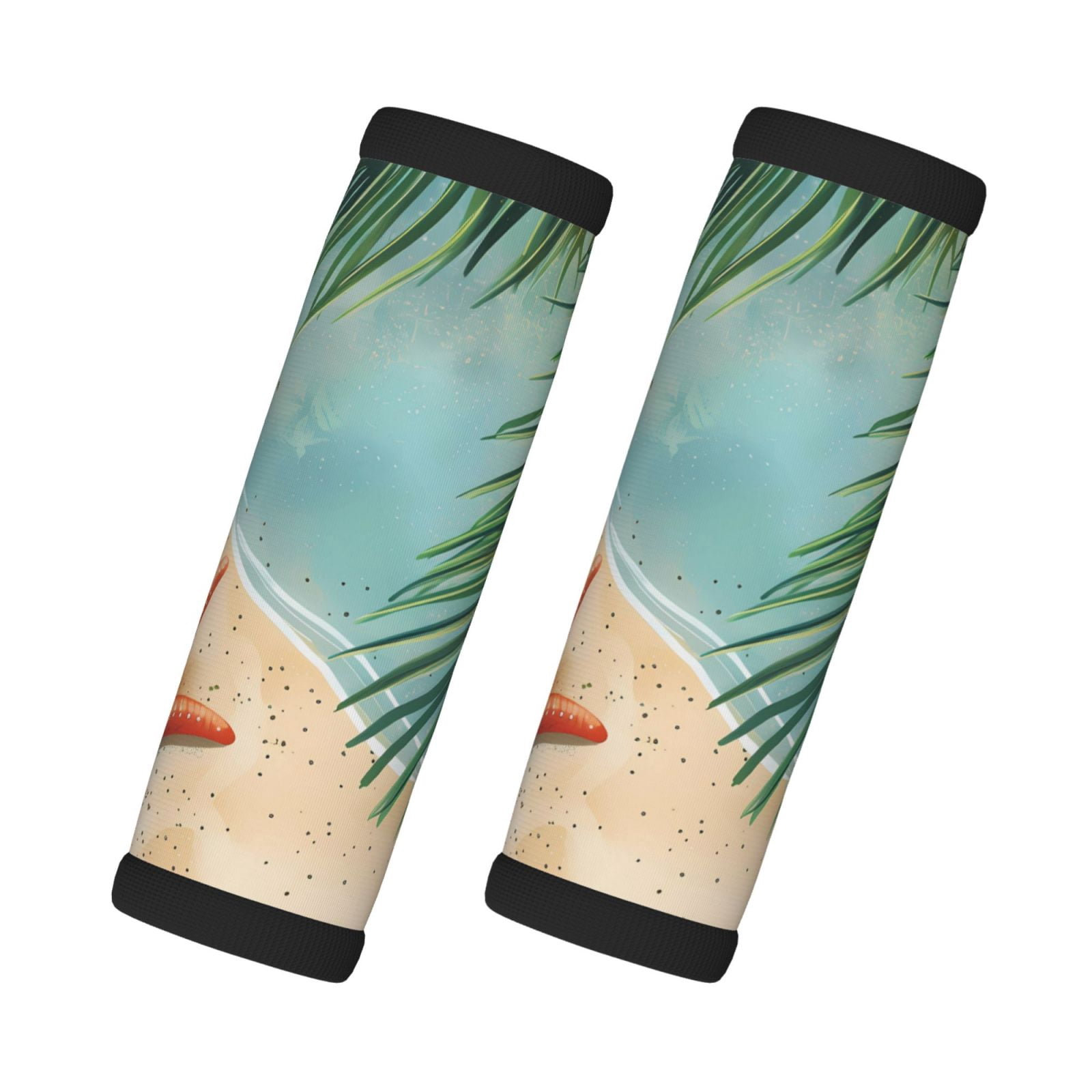 2 Pack Luggage Handle Covers And Grips Dimensions: 5.5 X 4.7 Inches ...