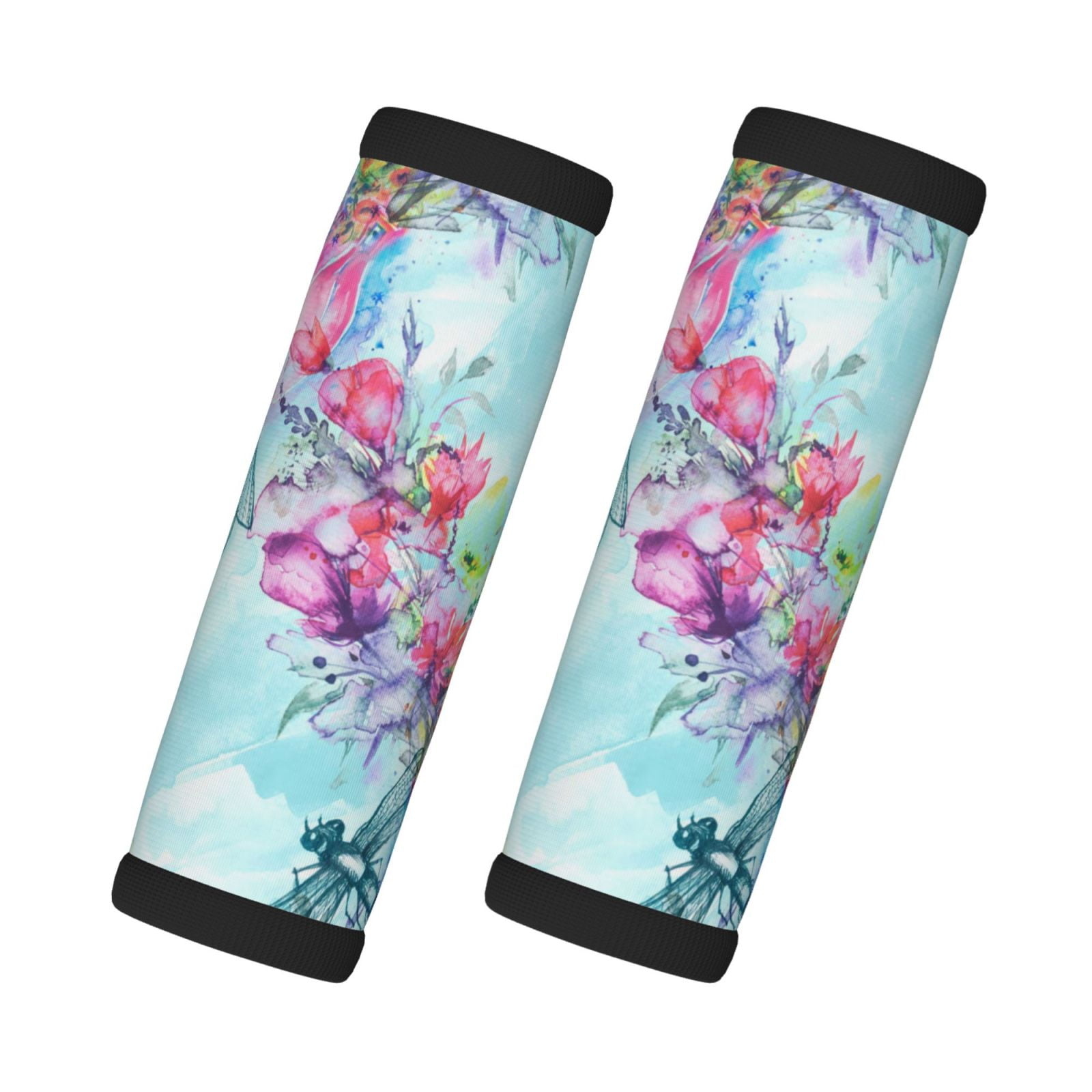 2 Pack Luggage Handle Wraps For Suitcase Comfort Soft Handle Covers ...