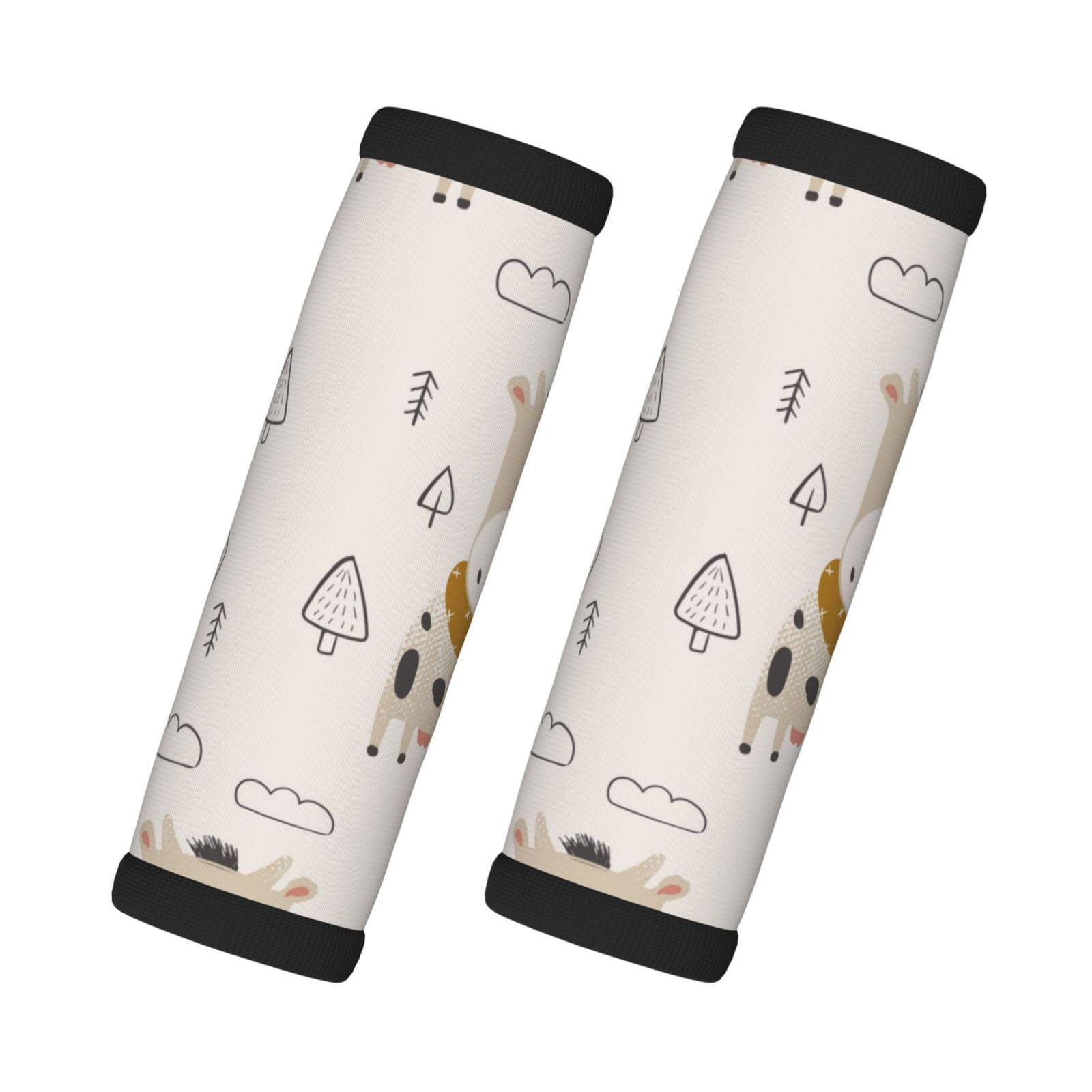 2 Pack Luggage Handle Wraps For Suitcase Comfort Soft Handle Covers ...