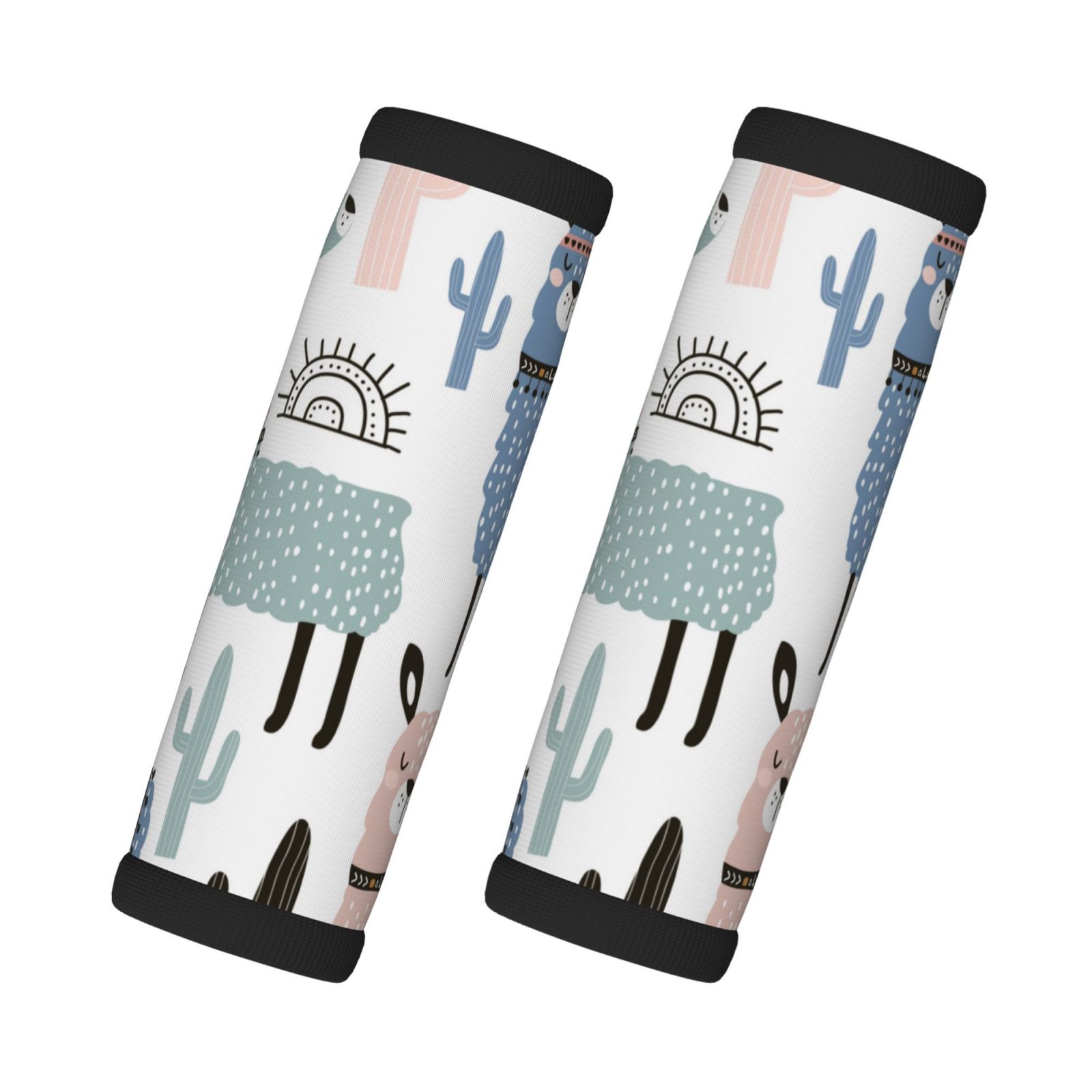 2 Pack Luggage Handle Wraps For Suitcase Comfort Soft Handle Covers ...