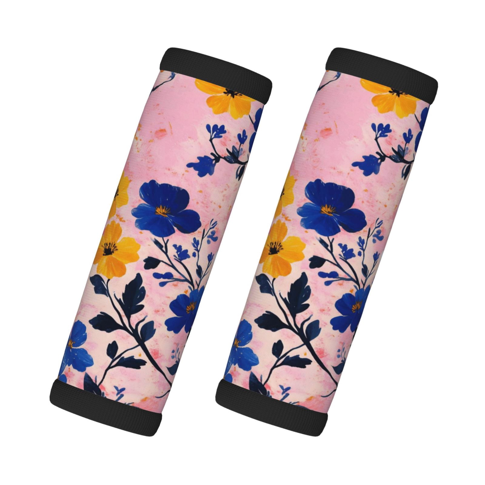 2 Pack Luggage Handle Wraps For Suitcase Comfort Soft Handle Covers ...