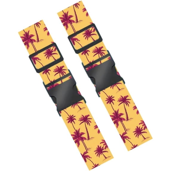 2 Pack Luggage Straps for Suitcases Adjustable Travel Bag Belts ...