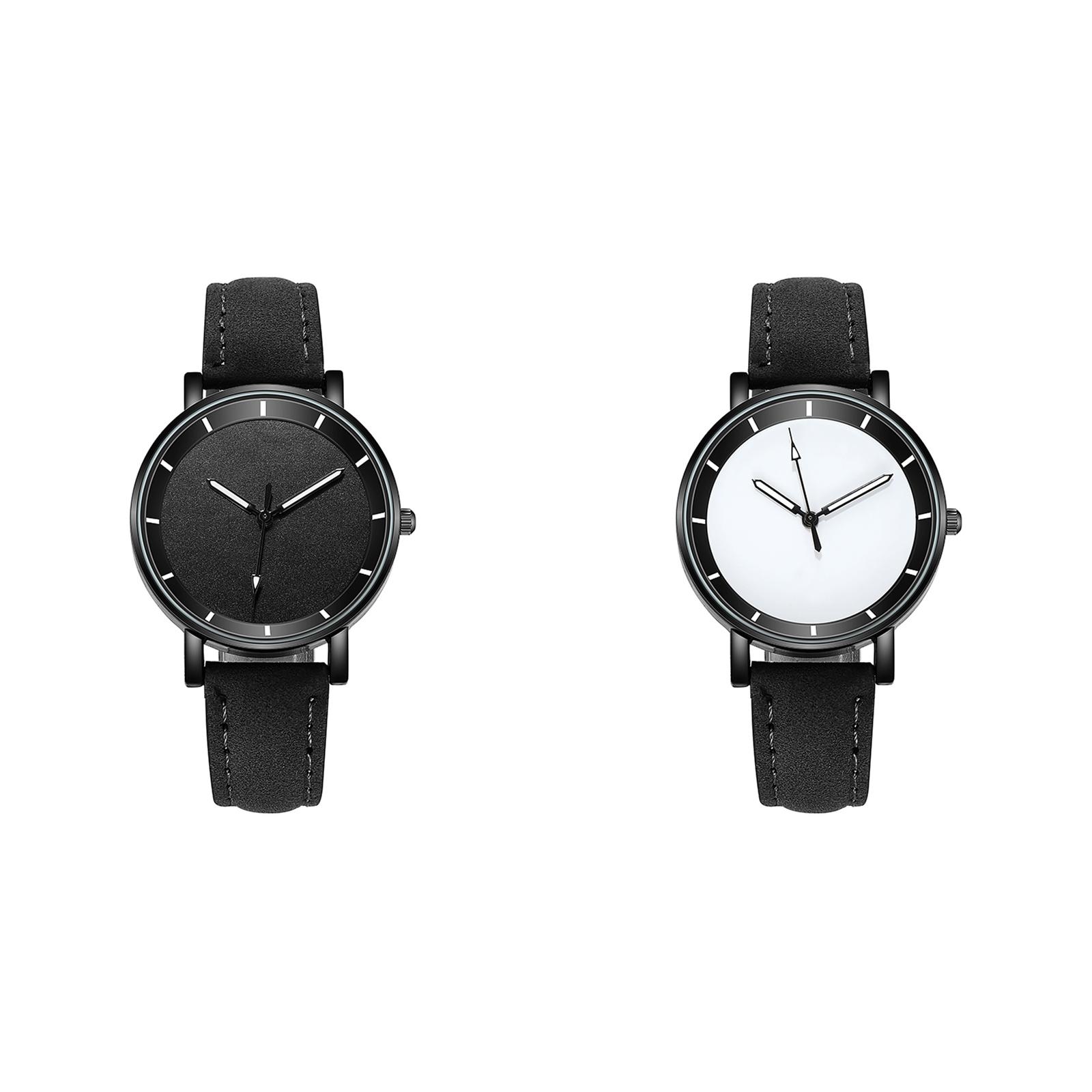 (2-Pack) Watches Quartz Watch Nurses Watch Stainless Steel Dial Casual ...
