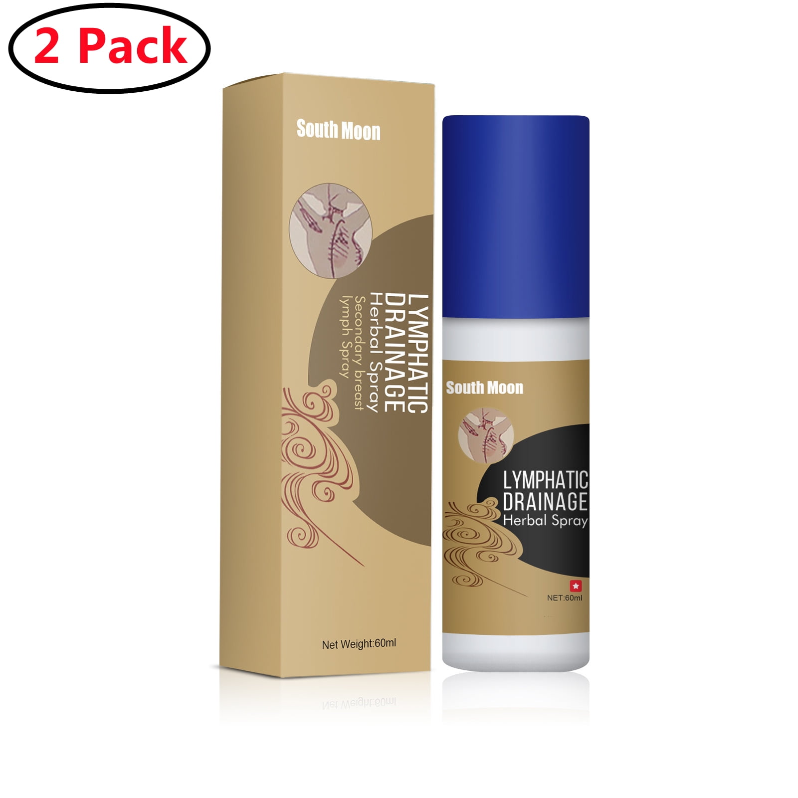 2 Pack Lymph Nodes Herbal Detox Cream for Man and Women Lymph Care ...