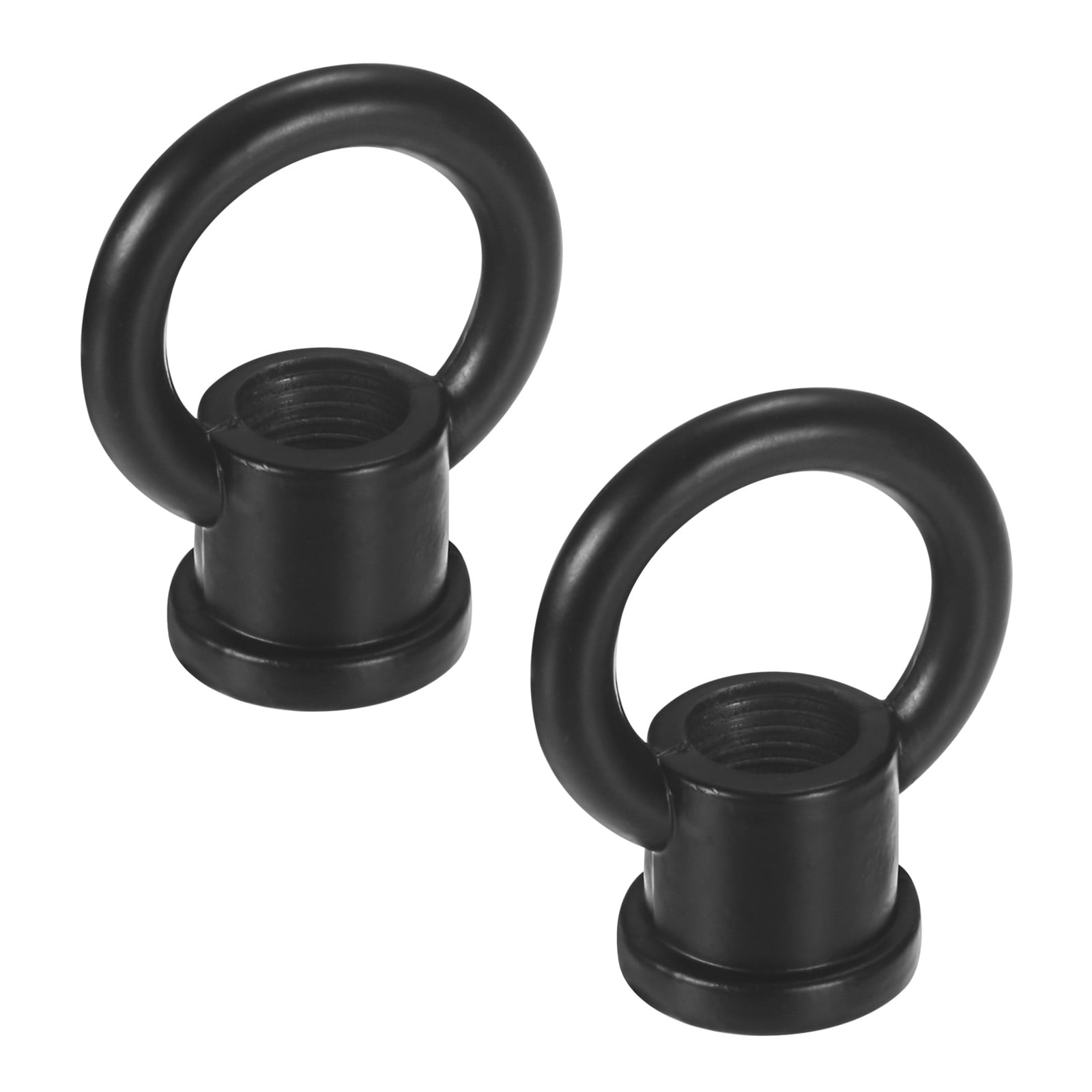 2-Pack M10 Eye Nut, 15kg Max Load 29x35mm Metric Ring Shape Female Loop ...