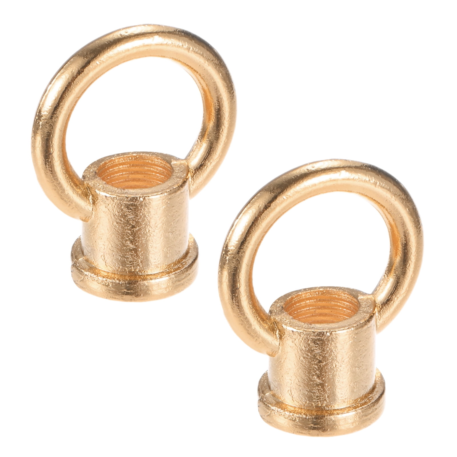 2-Pack M10 Eye Nut, 15kg Max Load 29x35mm Metric Ring Shape Female Loop ...