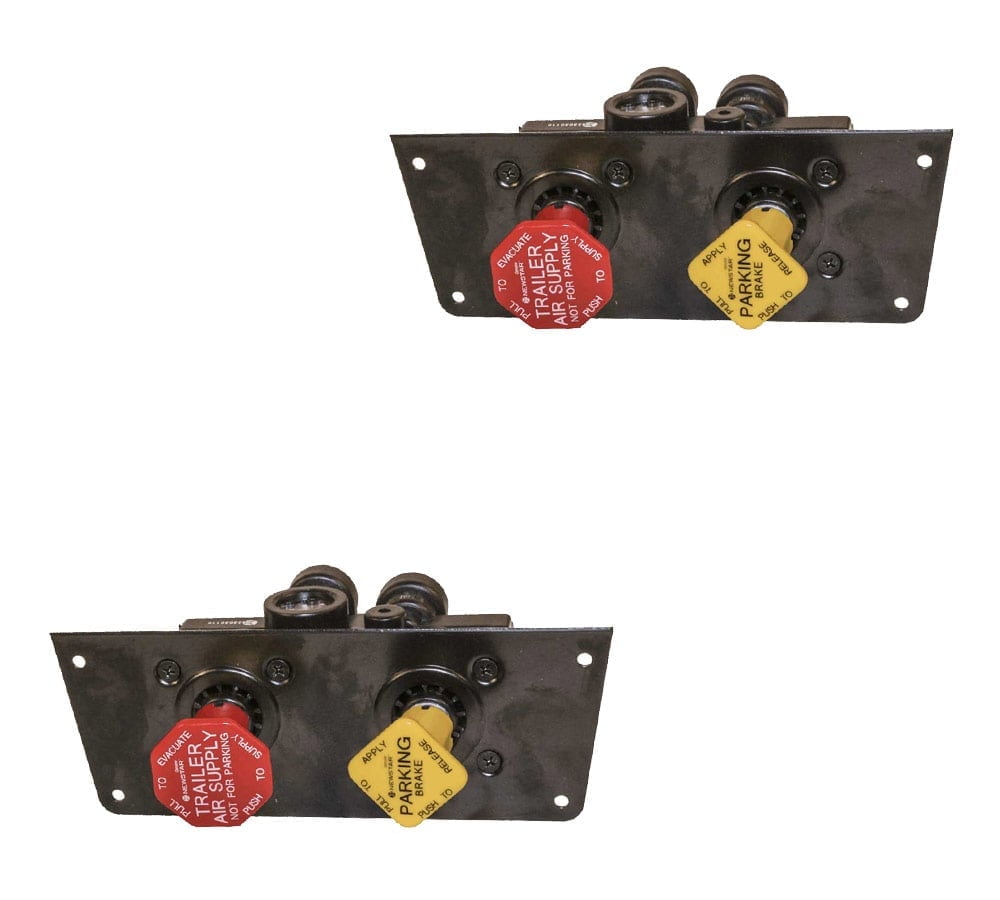 2 Pack MV-3 Air Brake Control Valve - Trailer Parking Brake Valve ...