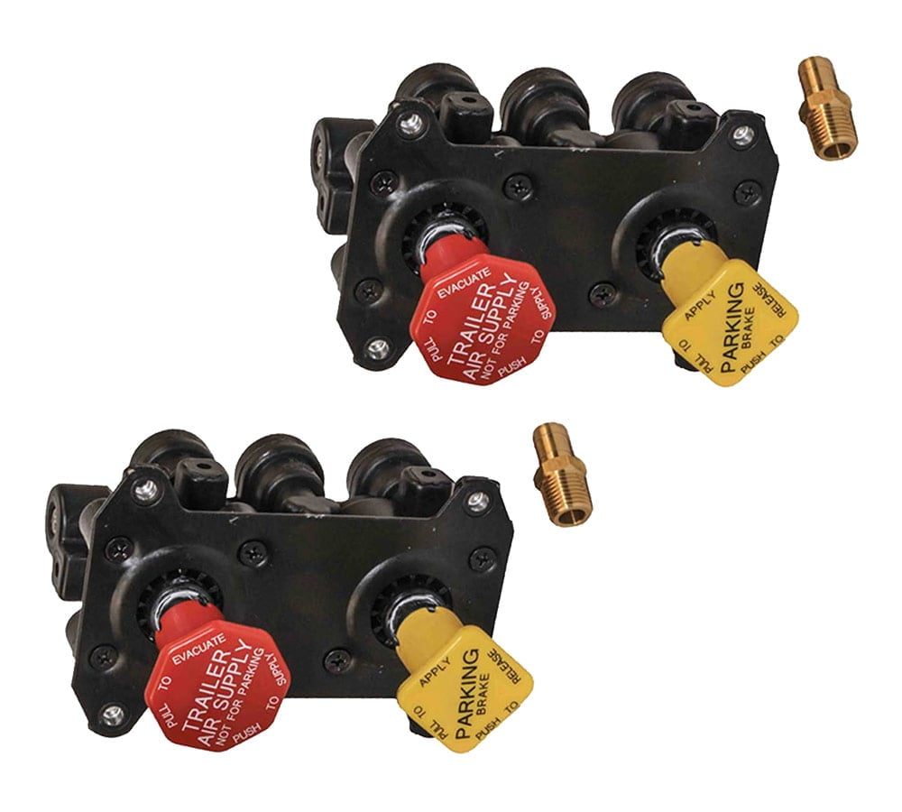 2 Pack MV-3 Brake Dash Control Valve, 1/4" NPT Port for Multiple ...