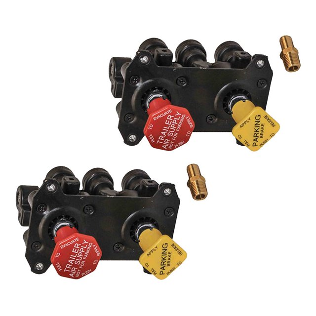 2 Pack MV-3 Brake Dash Control Valve, 1/4" NPT Port for Multiple ...
