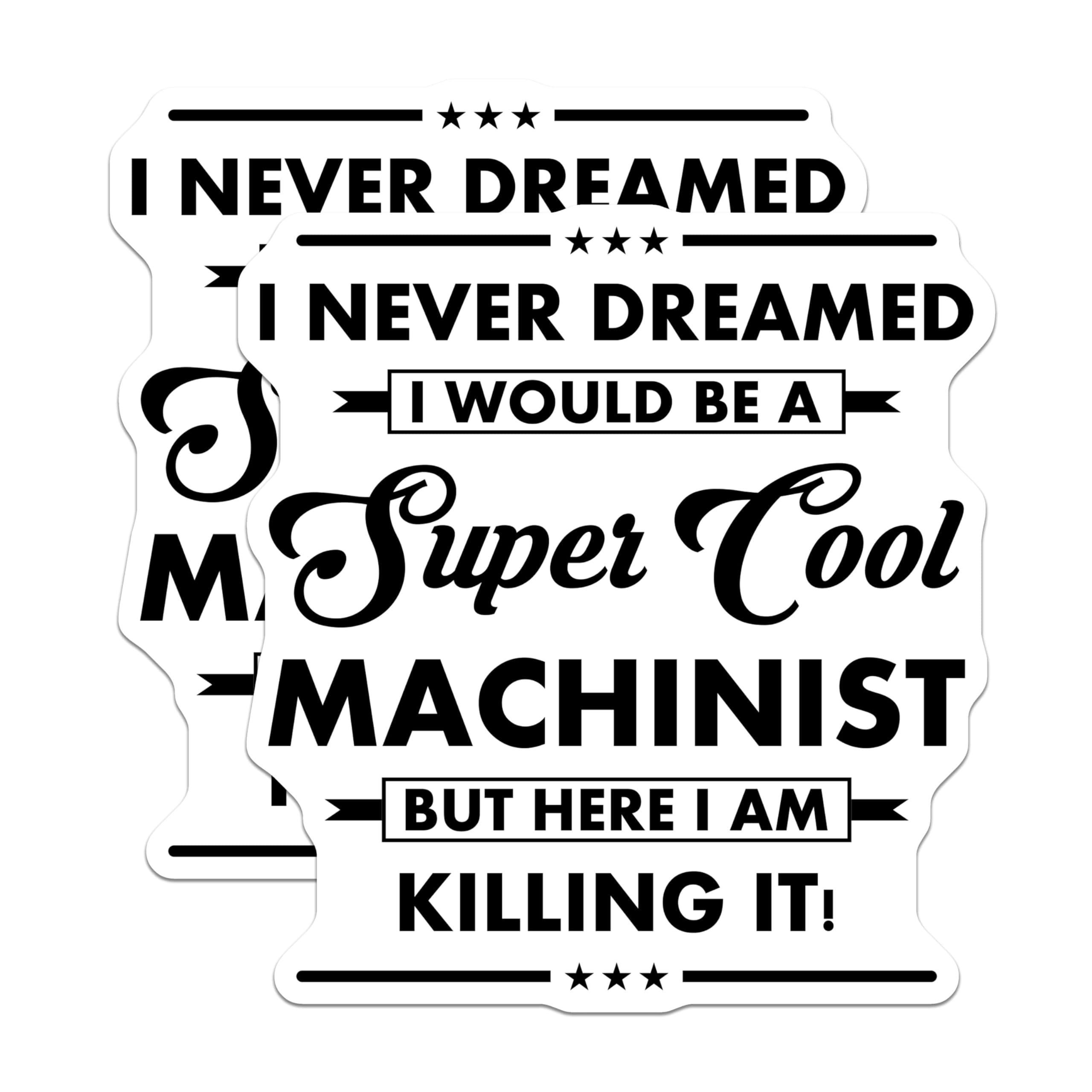 (2 Pack) Machinist Magnets - Funny Machinist Quote - Machinist ...