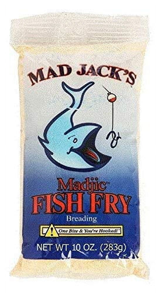 ( 2 Pack ) Mad Jack's Madjic Fish Fry - 10 oz bag - Walmart.com