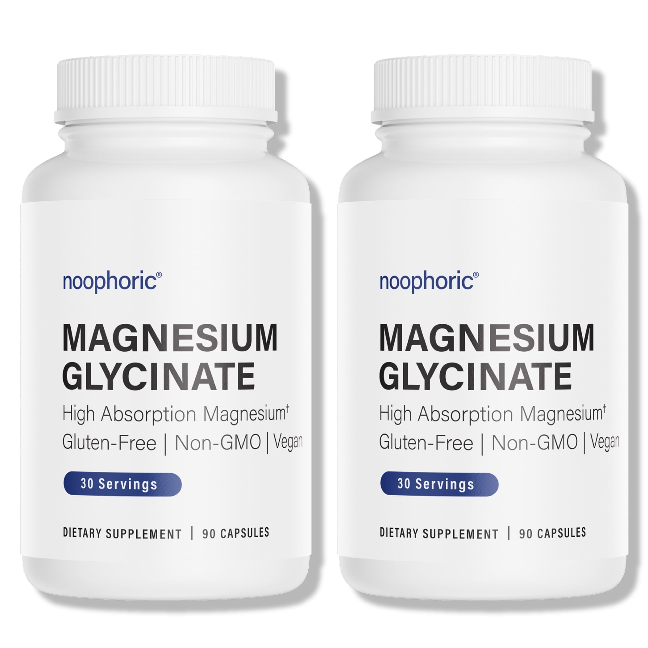 (2 Pack) Magnesium Glycinate 275mg Sleep Aid, Anxiety and Stress Relief ...