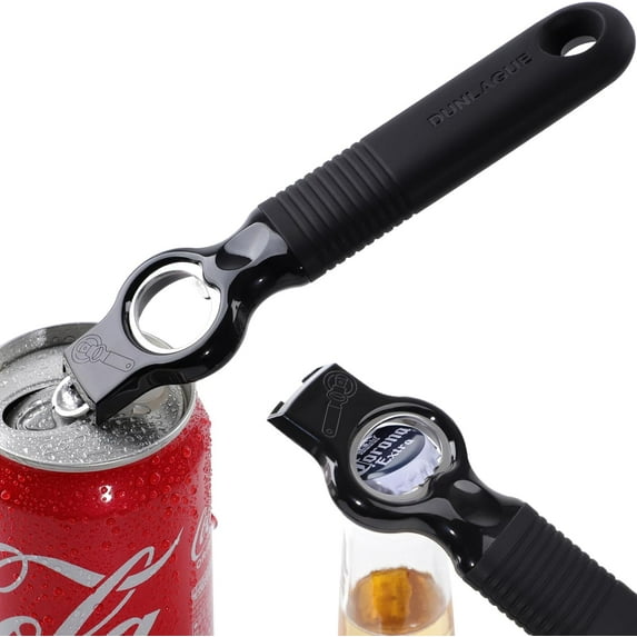 2-Pack Magnetic Beer Bottle Opener & Soda Can Opener, 2-in-1 and Tab ...