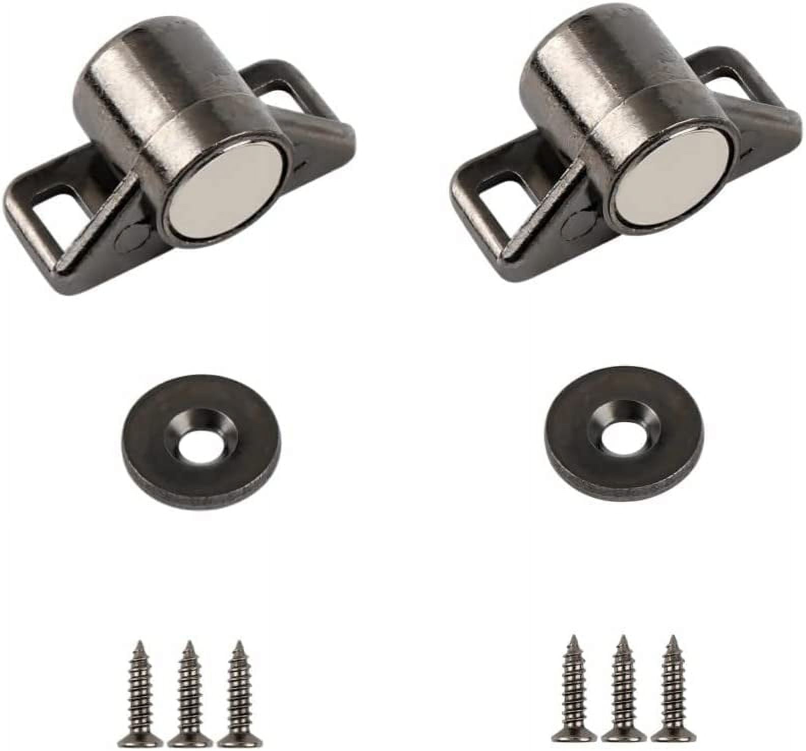 2 Pack Magnetic Cabinet Door Catch with Magnets for Cabinet Door Latch ...