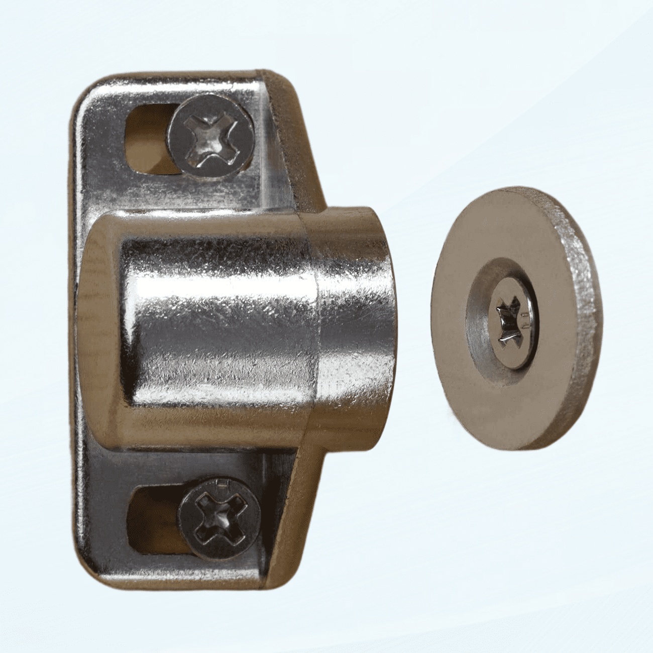 2 Pack Magnetic Cabinet Door Catch, Neodymium Magnet Closure Hardware ...