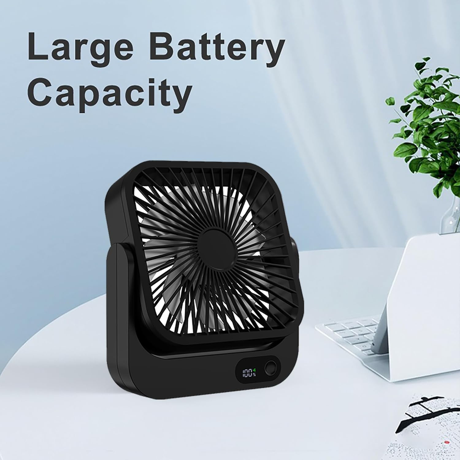 2-Pack Magnetic Cruise Ship Approved Fan, 5000mAh Battery Operated ...