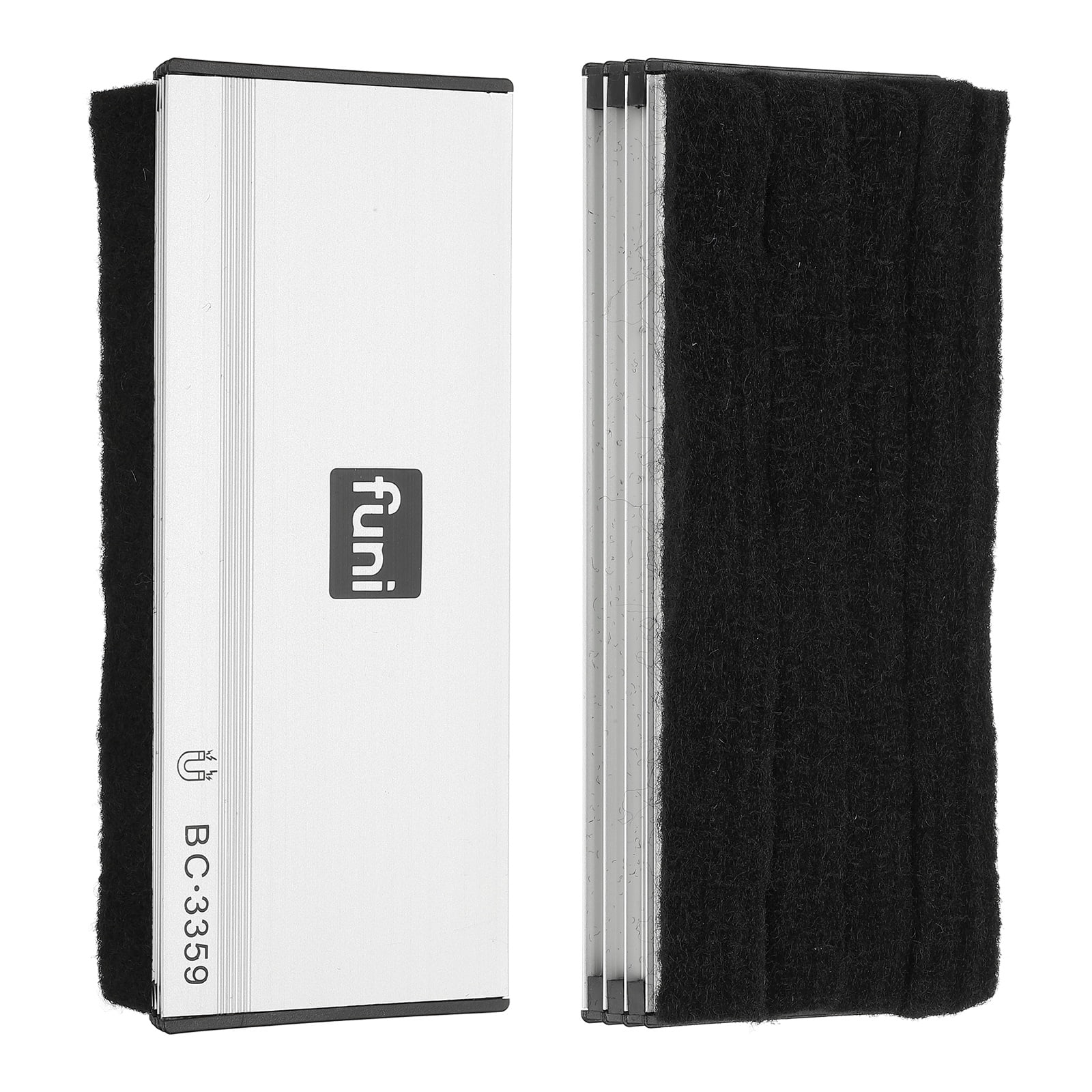 2 Pack Magnetic Dry Erase Eraser, 2.5x5.7in Magnetic Whiteboard Eraser ...