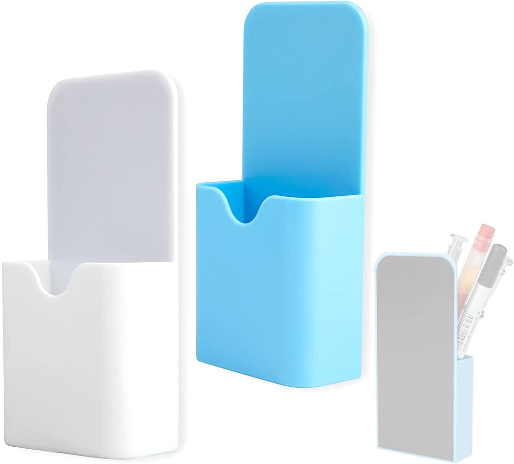 2 Pack Magnetic Marker Holder, Casewin Magnet Pen Holder for Whiteboard ...