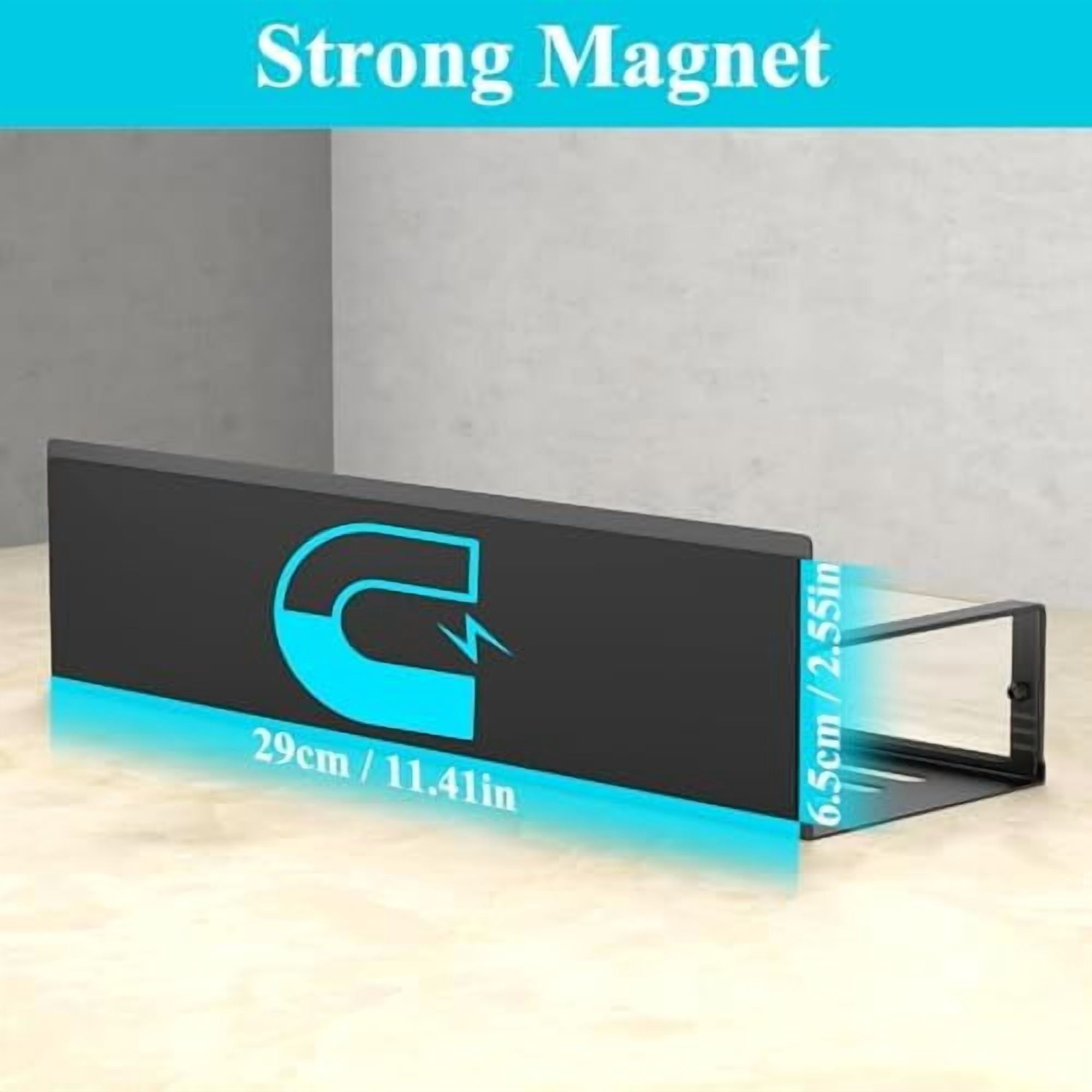 2 Pack Magnetic Spice Storage Rack Organizer for Refrigerator and Oven ...