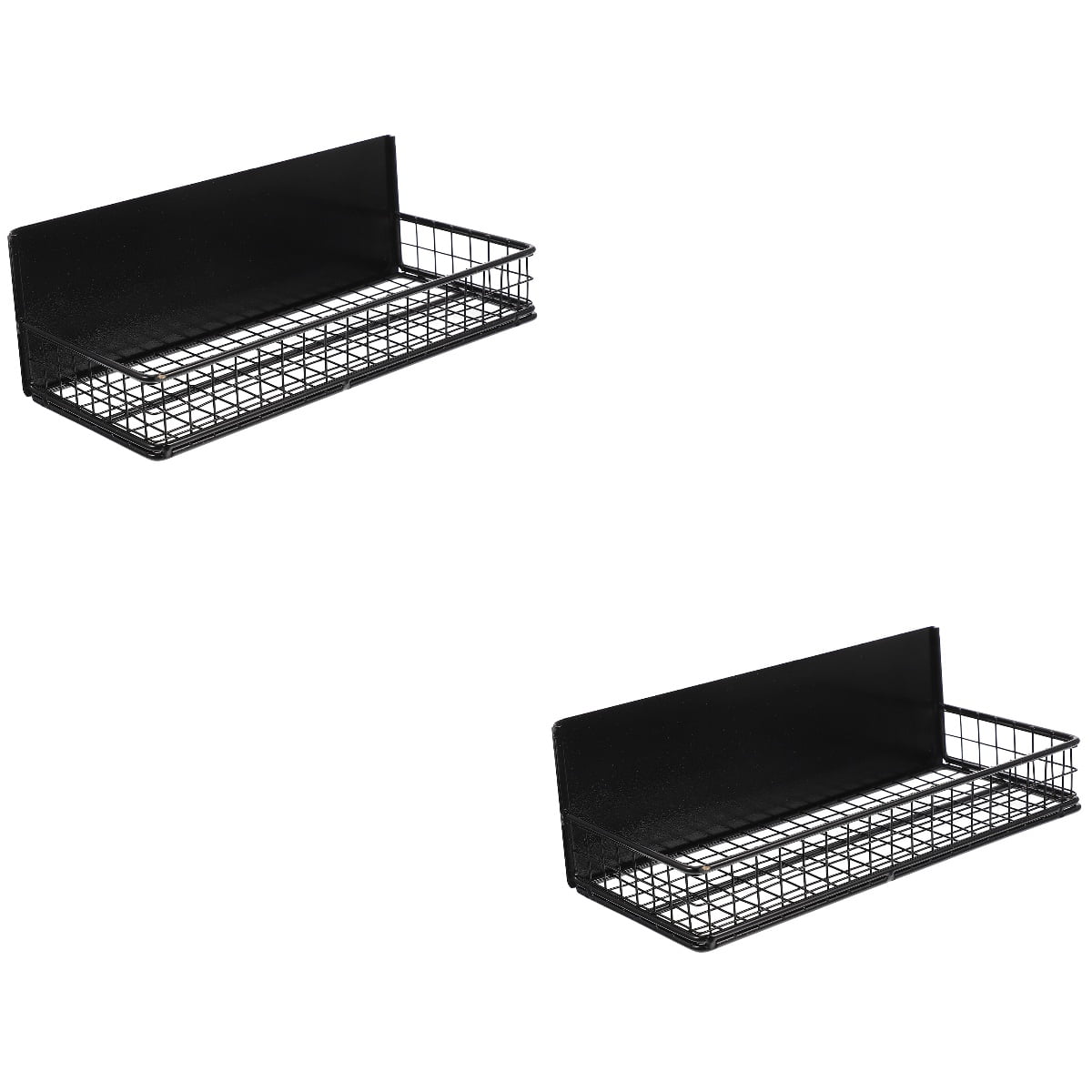 2 Pack Magnetic Storage Rack Shelf Magnets Fridge Spice Kitchen ...