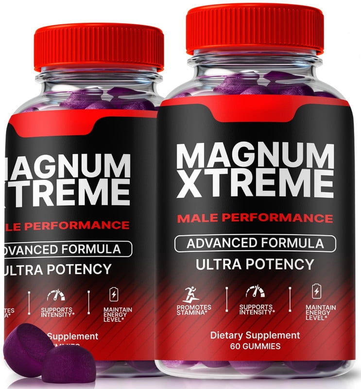 (2 Pack) Magnum Extreme Gummies – Official MagnumExtreme ME All-Natural ...