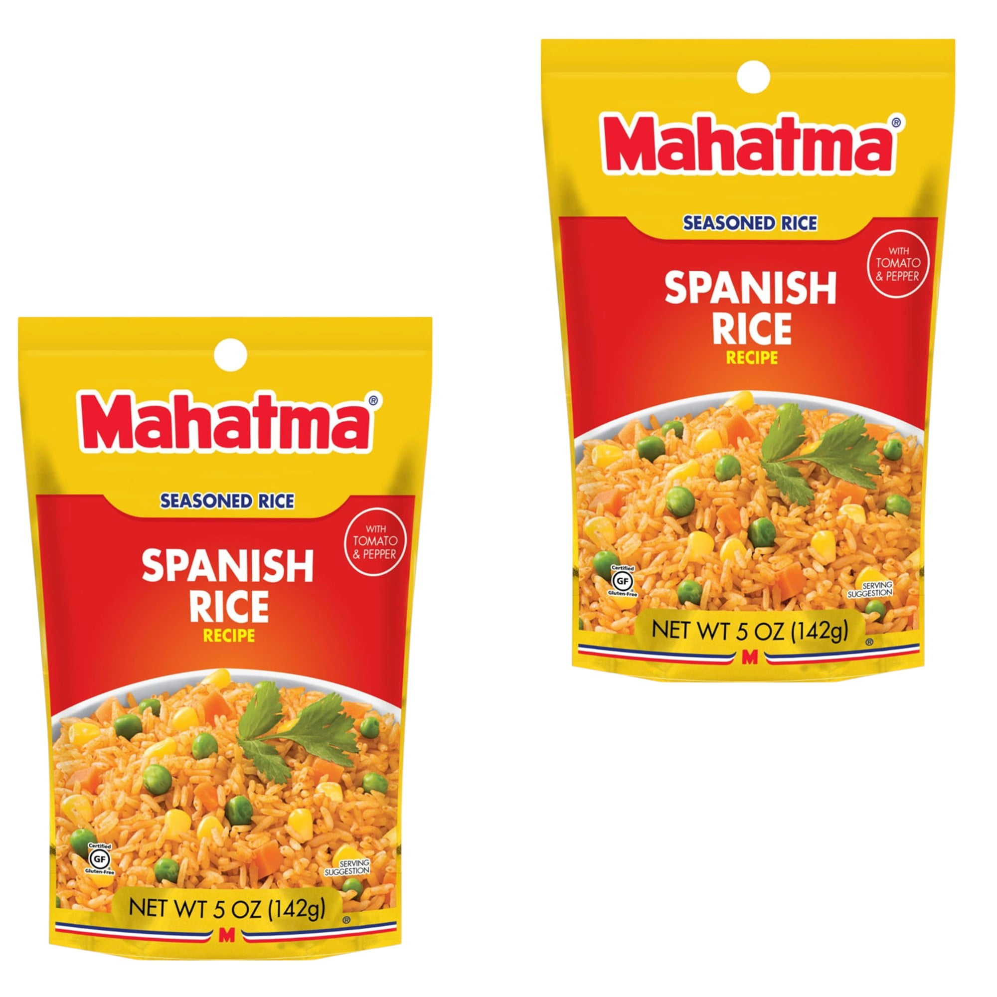( 2 Pack ) Mahatma Seasoned Spanish Rice REcipe 5 Oz Bag - Walmart.com