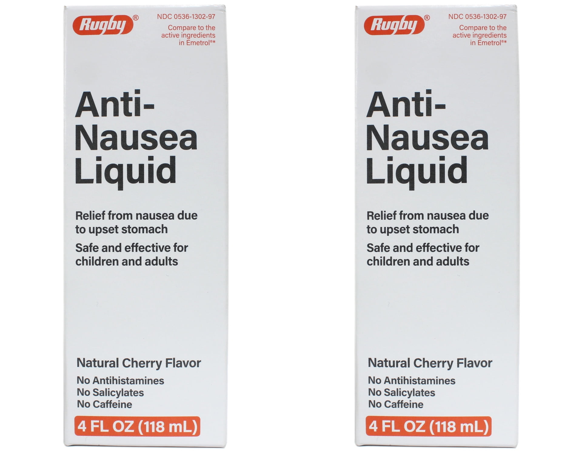 Rugby 2 Pack Major Formula EM, Anti-Nausea Liquid Cherry Flavor, Upset ...