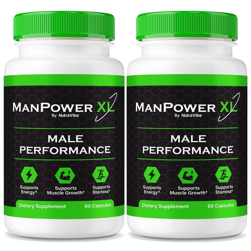(2 Pack) ManPower XL Capsules – Official ManPowerXL All-Natural ...