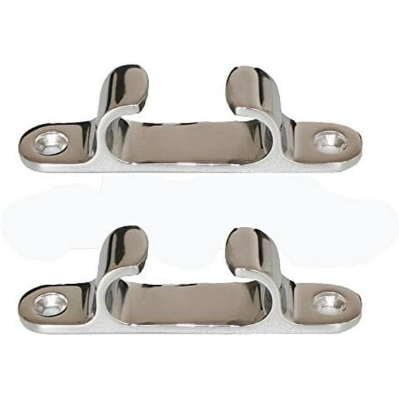 2 Pack Marine Straight Bow Chock Cleat Line Chock Stainless Steel 316 ...
