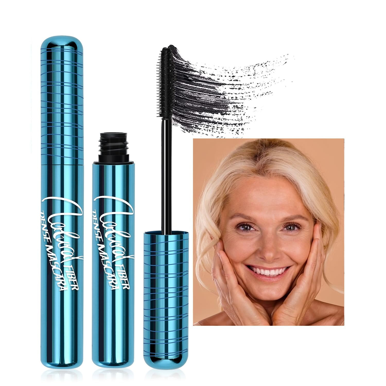 2 Pack Mascara for KEF28 Older Women, Volumizing Waterproof ...