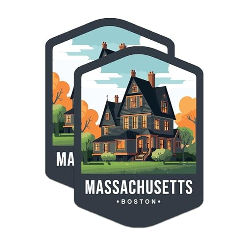 (2 Pack) Massachusetts State and Capitol Magnets - MA State Magnet ...