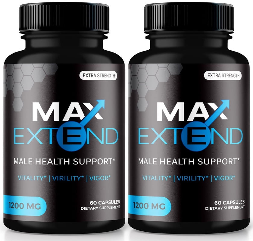 (2 Pack) Max Extend Capsules, Official Extending Performance Formula ...