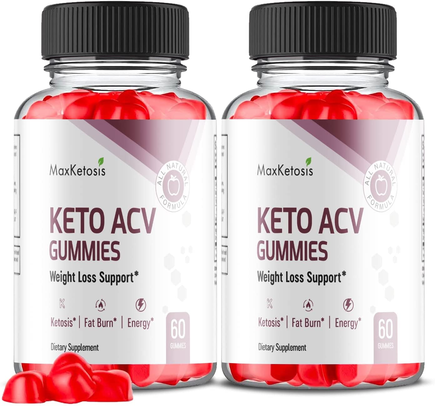 Max Ketosis Keto Acv 2 Pack Weight Loss And Slimming Gummies Energy