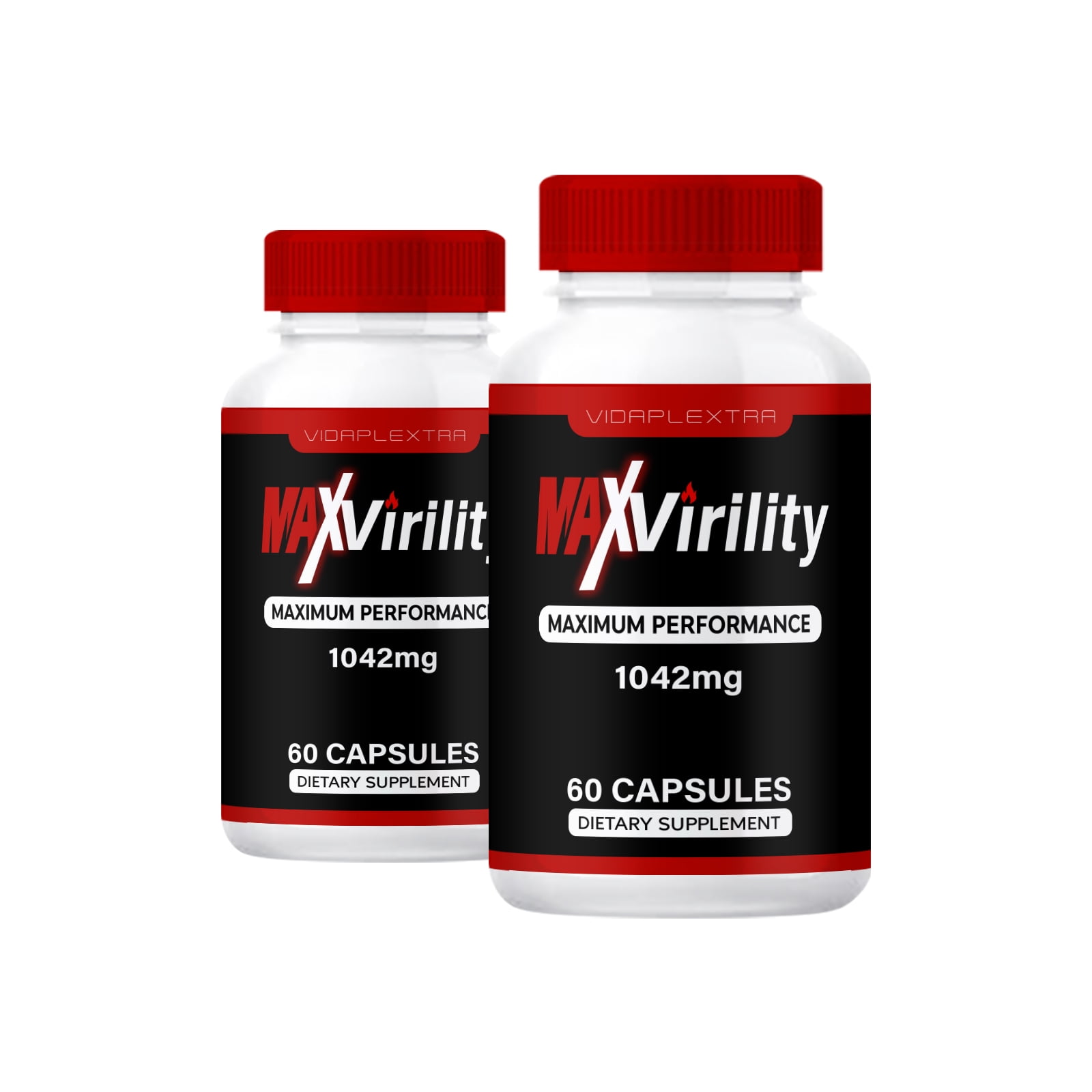 (2 Pack) Max Virility Capsules - Max Virility Advanced Capsules ...