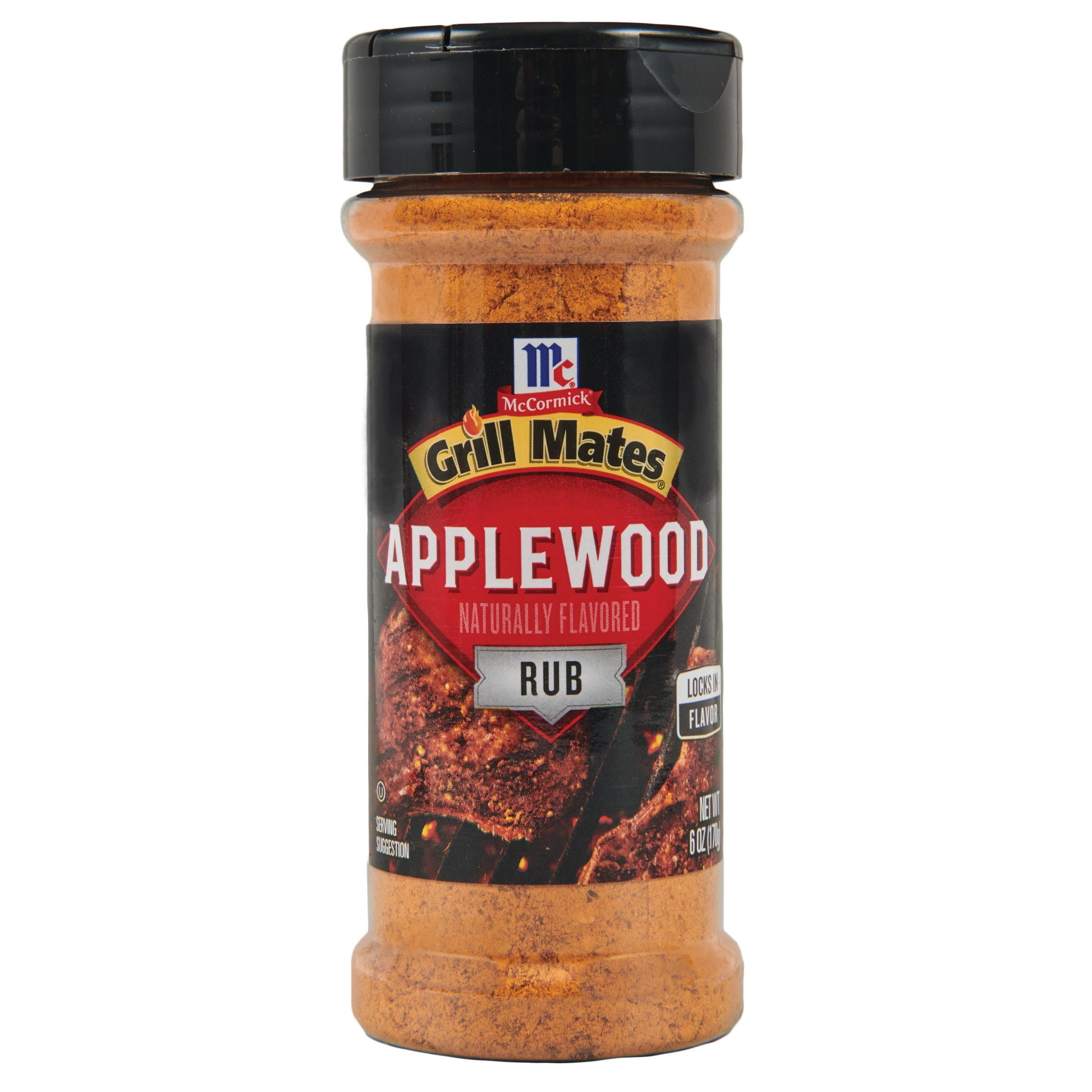 2 Pack - McCormick Grill Mates Applewood Rub - 6 oz Packaging may vary ...