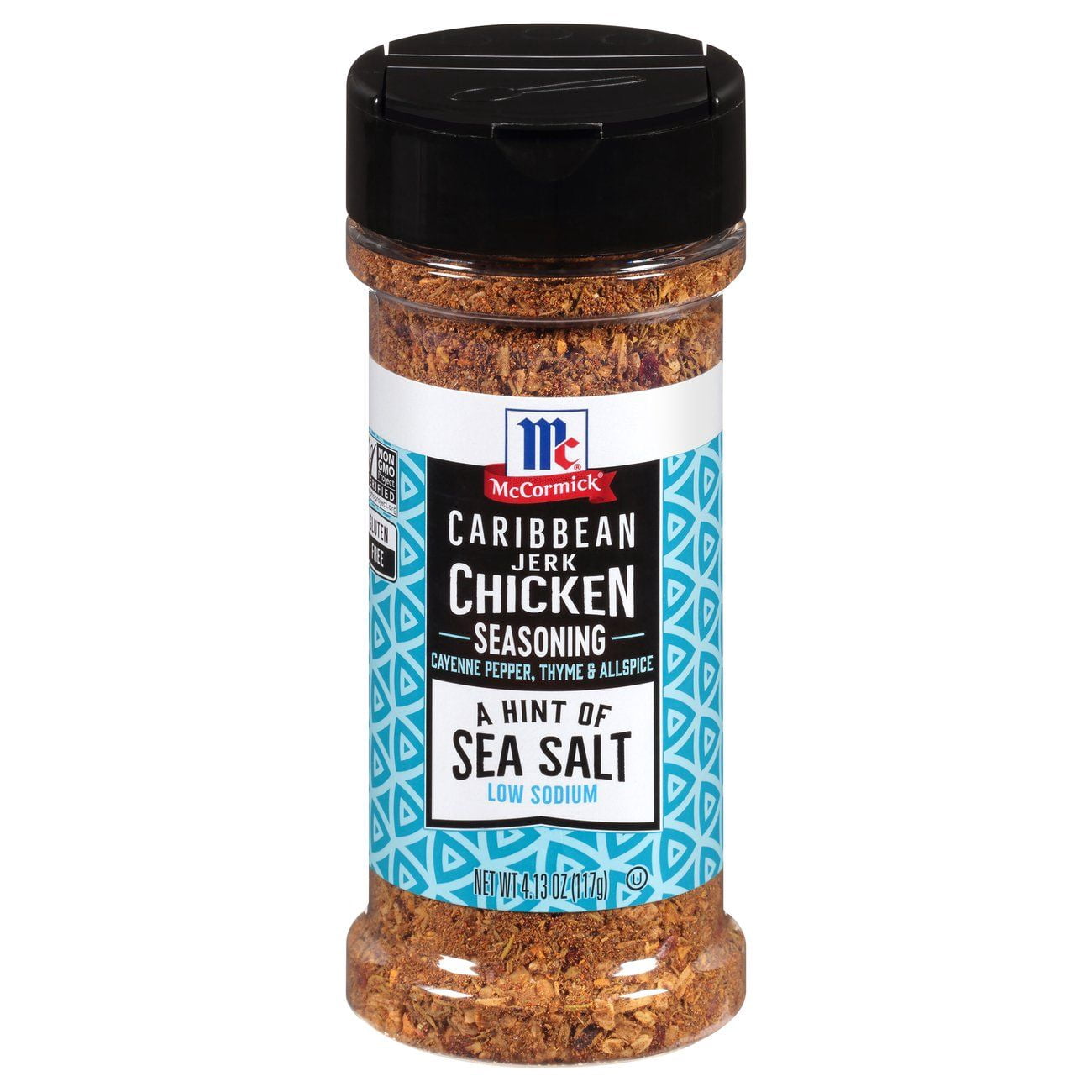 2 Pack - McCormick Hint of Salt Caribbean Jerk Chicken Seasoning - 4.13 ...