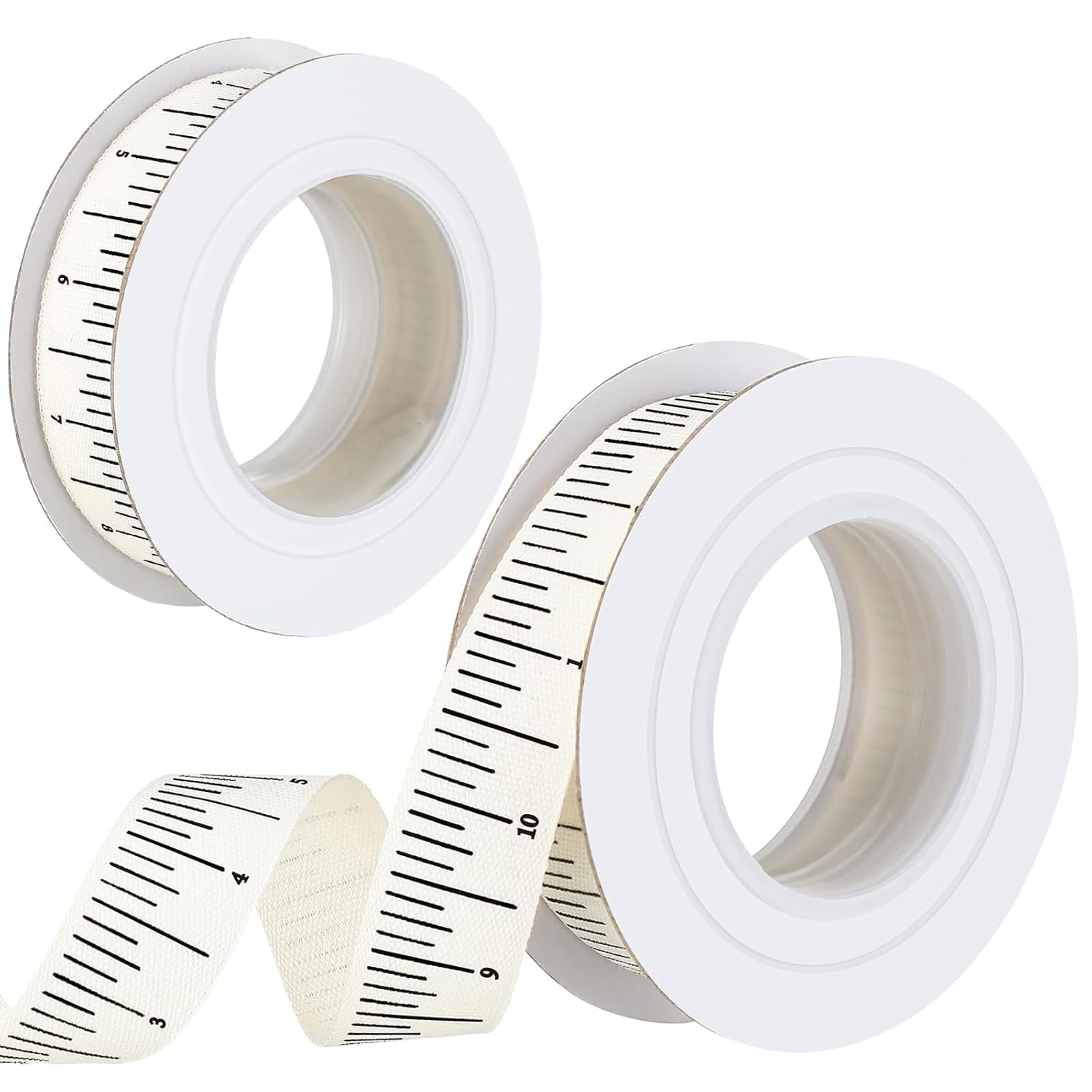 2 Pack Measuring Tape Ribbon for Teacher 10 Yard Ruler Crafting Ribbon ...