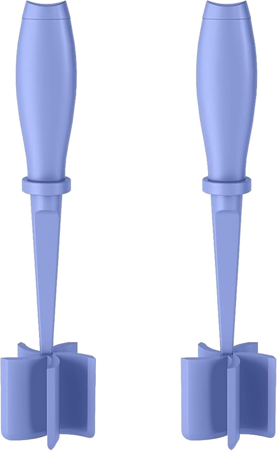 2 Pack Meat Chopper, 5 Curve Blades Ground Beef Masher, Nylon Hamburger ...