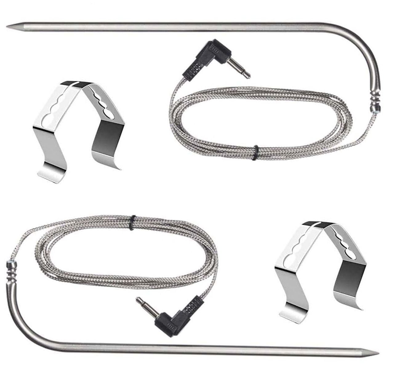 2-Pack Meat Probe Replacement for Pit Boss Pellet Grills and Smokers, 3 ...