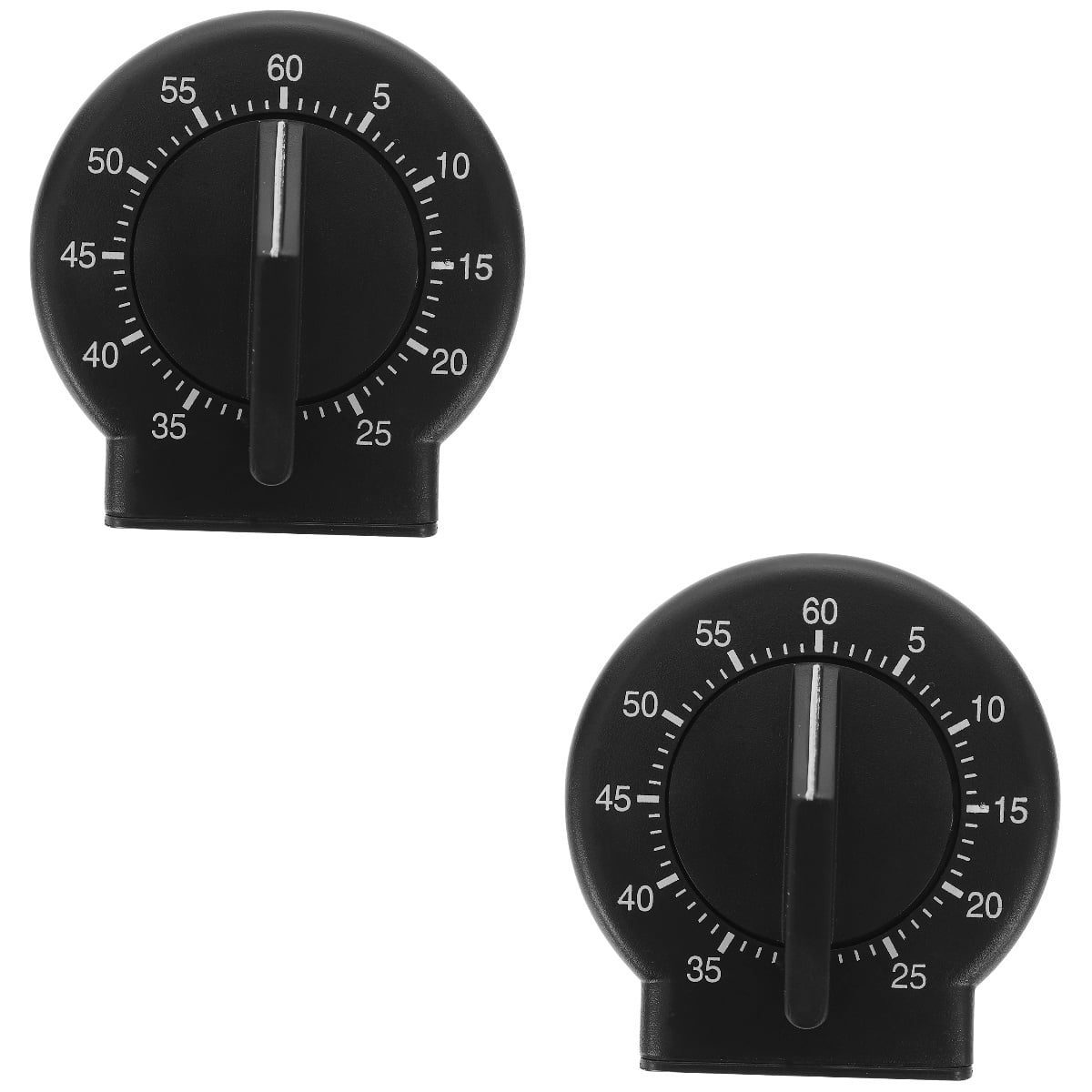 2 Pack Mechanical Reminding Timer Kitchen Clock Small Timer Visual ...